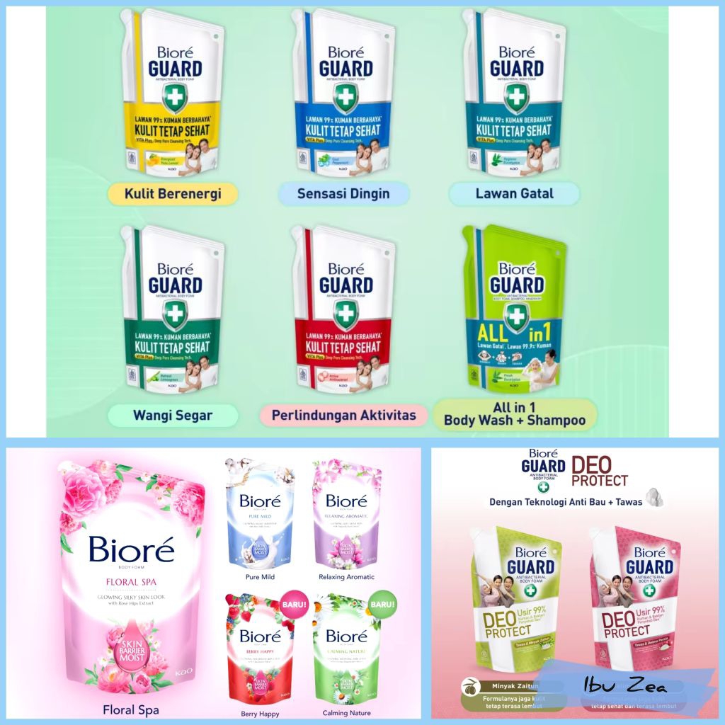 Jual Biore/ Biore Guard Body Foam 800ml | Shopee Indonesia