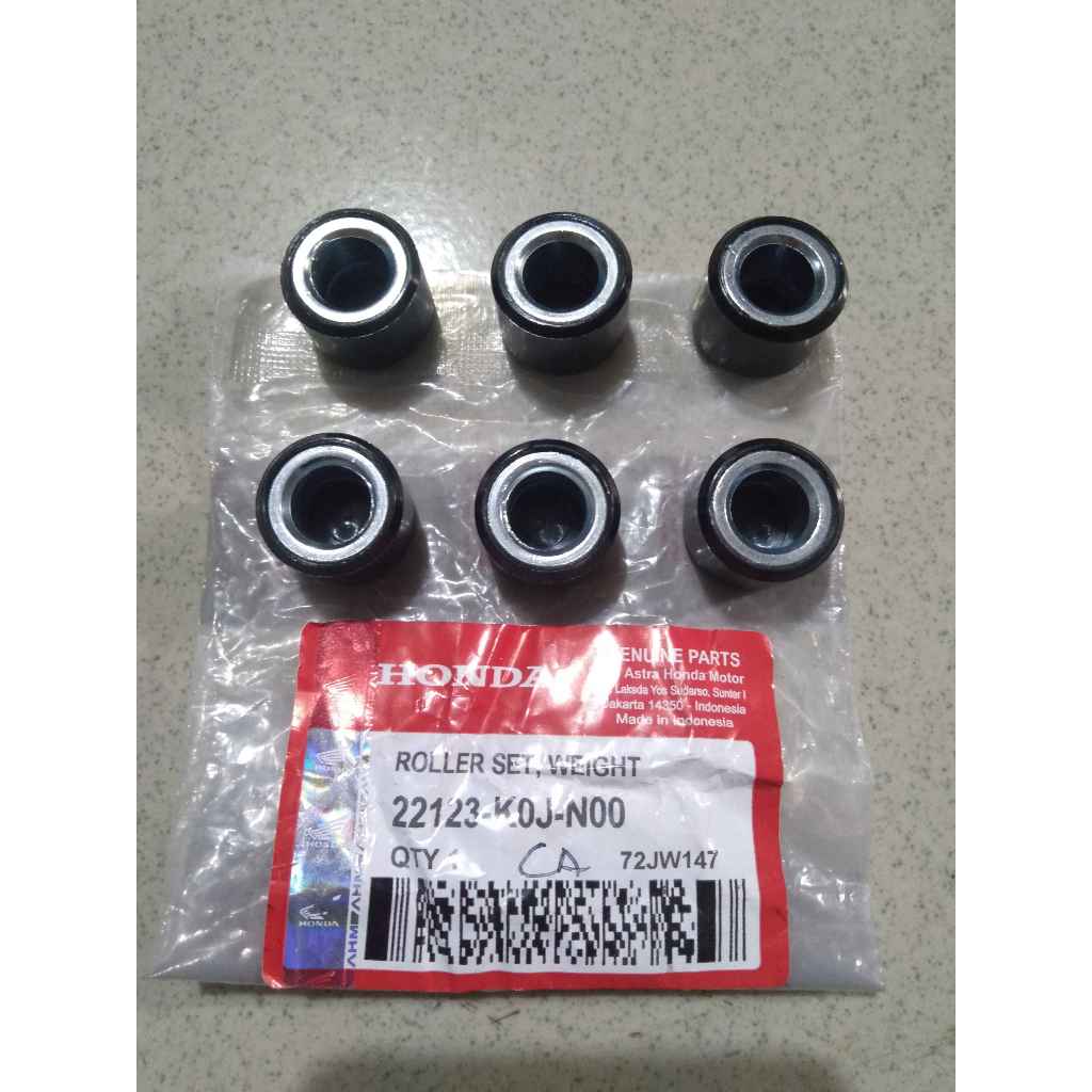 Jual Roller Weight Set 15 Gram HONDA GENIO ORIGINAL | Shopee Indonesia