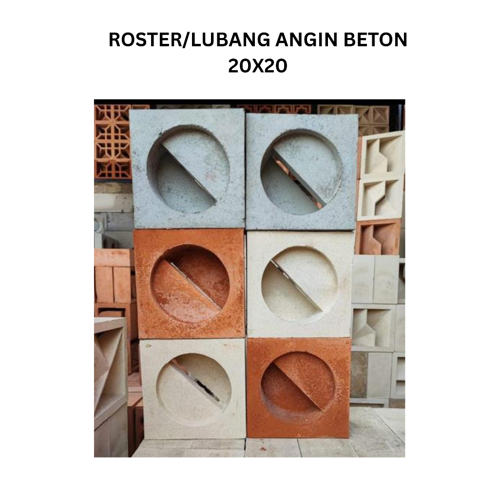 Jual ROSTER/LOSTER BETON MODERN MINIMALIST 20X20 | Shopee Indonesia