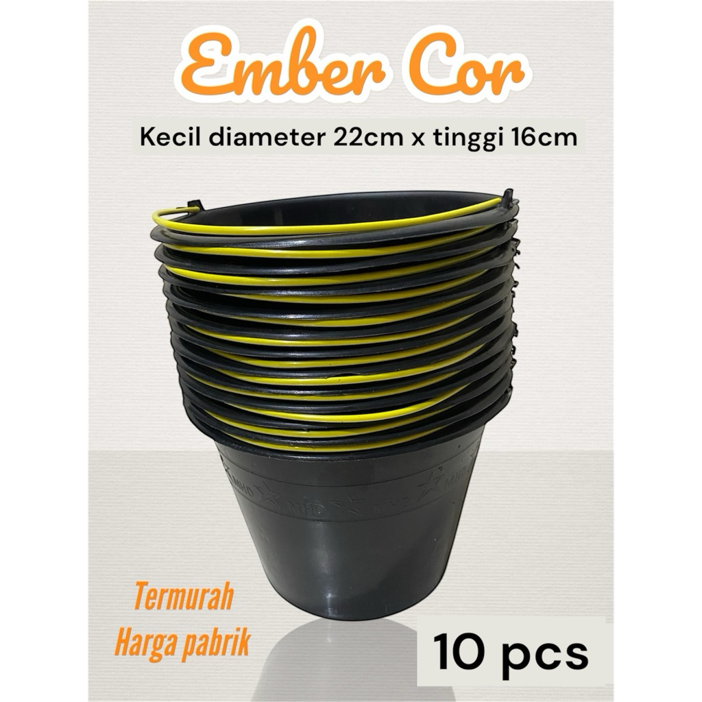 Jual TD Ember Cor Kecil 10 pcs / ember berkat / ember timba kecil 2 ...
