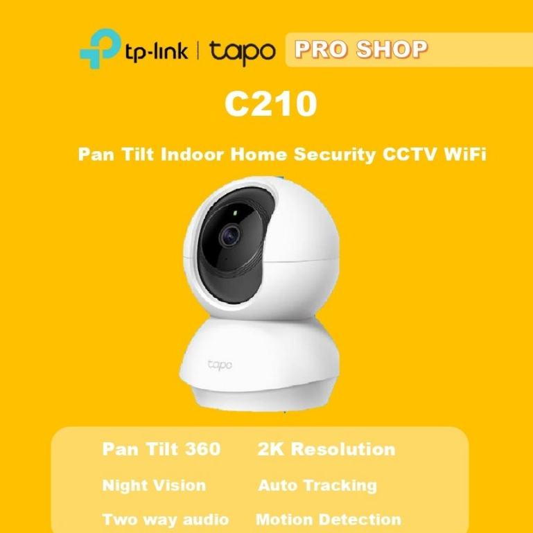 Jual TP Link TAPO C210 3MP / C220 4MP /C232 5MP Indoor Pan Tilt WiFi ...