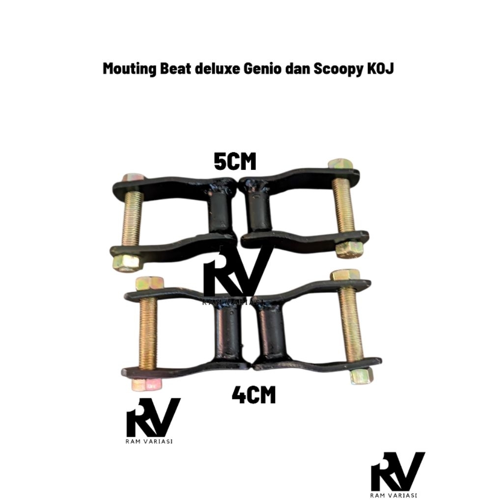 Jual Mounting Beat Deluxe Genio Scoopy New Yang Seri mesin KOJ bahan ...