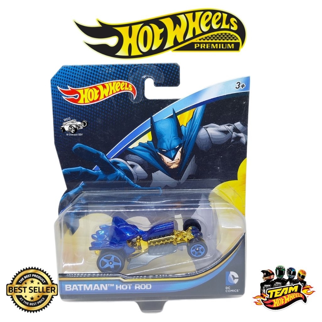 Jual Hot Wheels Batman Hot Rod Batmobile Movies Character DC Comics ...