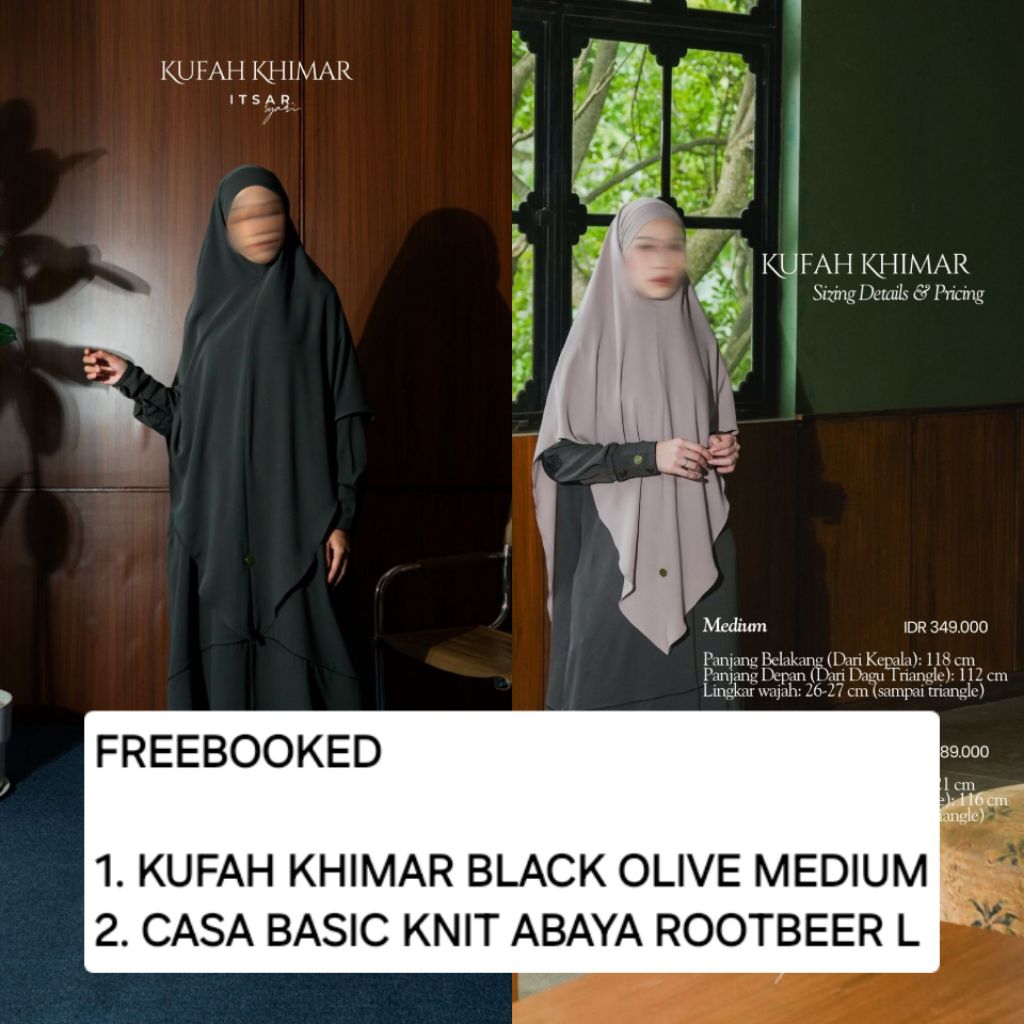Jual ITSAR SYARI | Casa Basic Itsar | Kuffah Khimar | Kufah Khimar ...