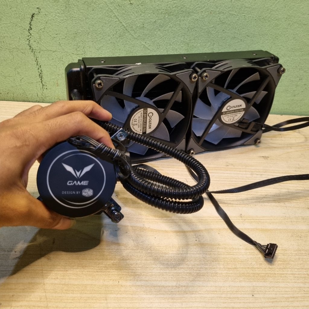 Jual obral murah fan procesor GAME COOLER MASTER fan RGB | Shopee Indonesia