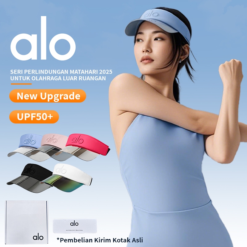 Jual [100% ORI]Alo Yoga Solar Visor Hat/Pria Wanita Anti UV Termurah ...