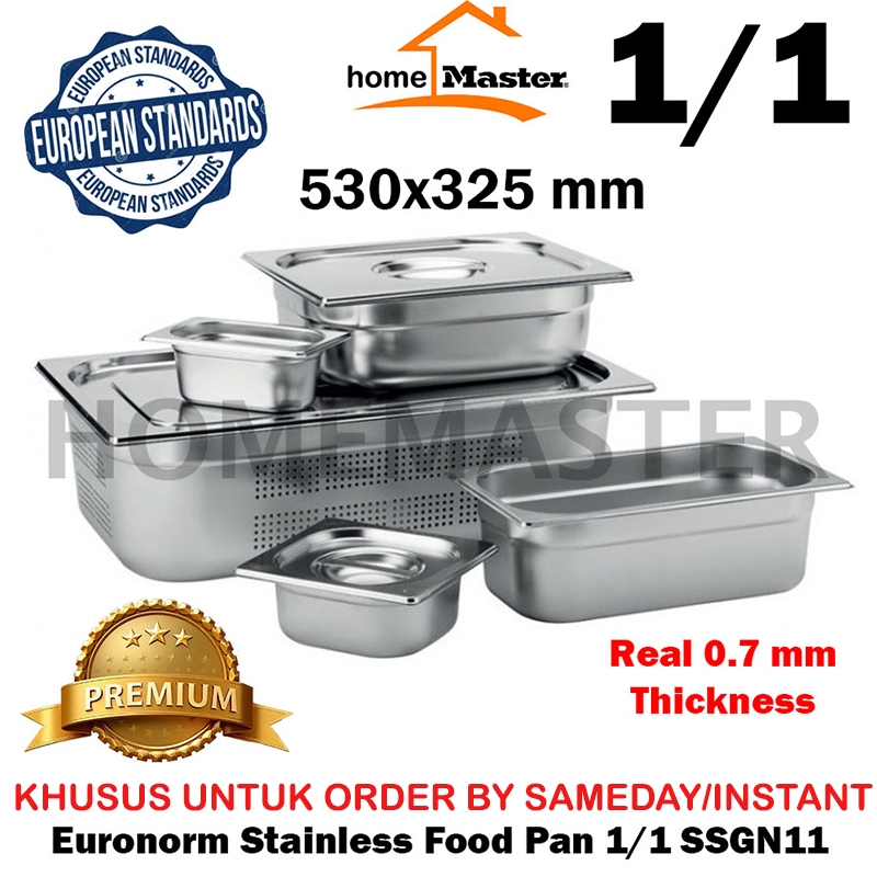 Jual [GO] HomeMaster Euronorm/Gastronorm/Gastronom Food Pan/Wadah ...