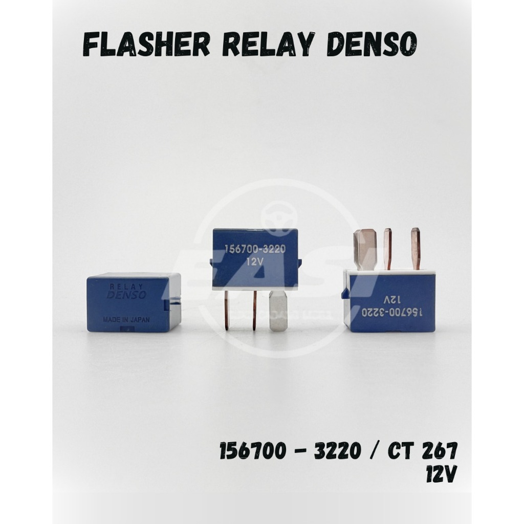 Jual FLASHER RELAY DENSO 12V 156700-3220 / CT 267 | Shopee Indonesia