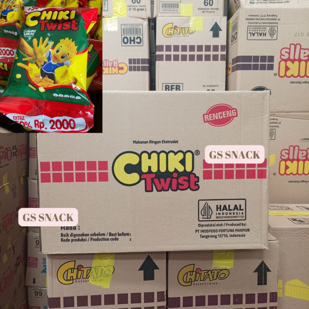 Jual chiki twist roasted Corn | Shopee Indonesia