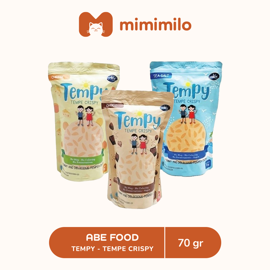 Jual ABE FOOD Tempy Tempe Crispy Kids 70gr | Shopee Indonesia