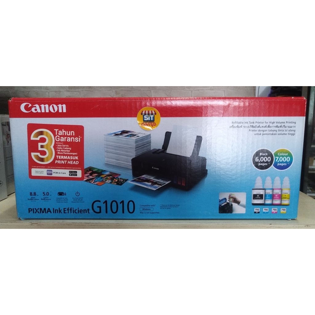 Jual Printer Canon Pixma G1010 Ink Tank System | Shopee Indonesia