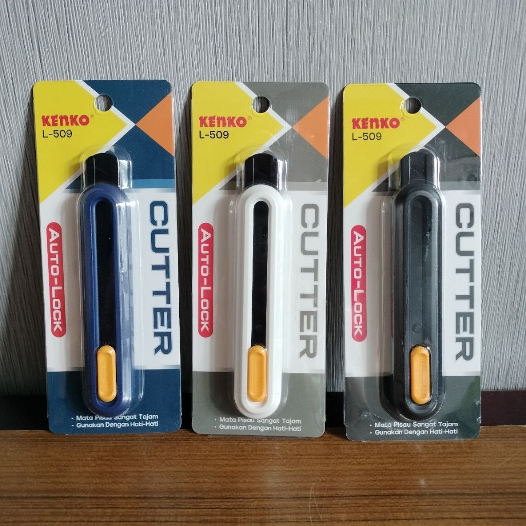 Jual Cutter Kenko L-509 (besar) (Warna Acak) | Shopee Indonesia