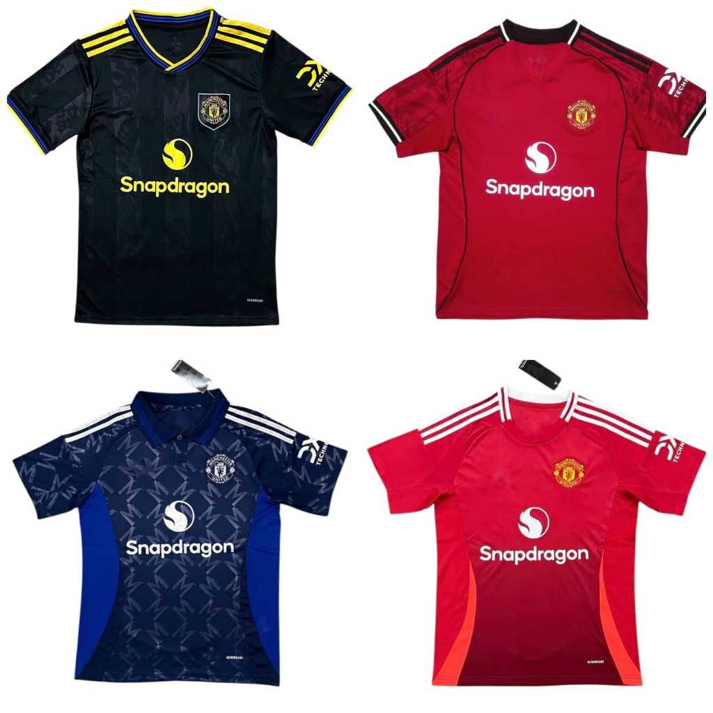 Jual LIVE 6 BAJU BOLA MU HOME 2025 2026 BAJU BOLA MU 3RD 2024 2025 BAJU ...