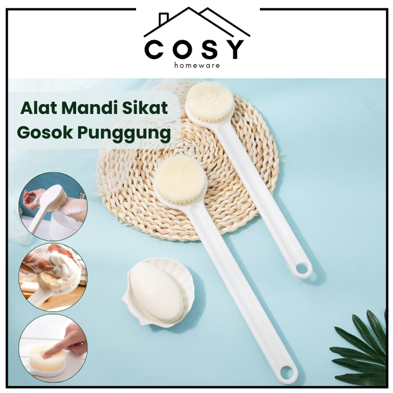 Jual COSY Alat Mandi Sikat Gosok Punggung Dengan Gagang Panjang Sikat ...