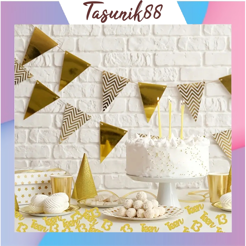 Jual ⭐TasUnik88⭐ Bunting Flag Hiasan Dekorasi Ulang Tahun Banner ...