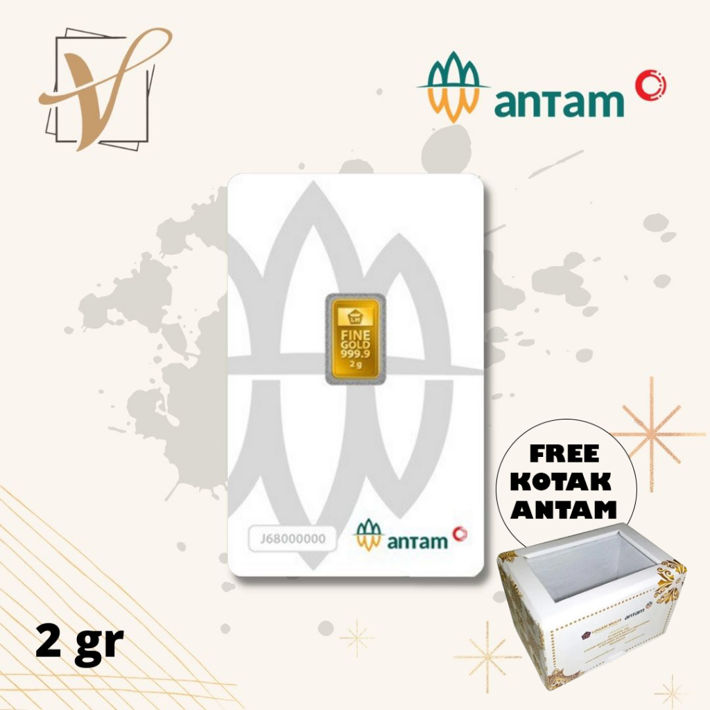Jual PROMO Logam Mulia Antam Press ( LM ) 2GR 2 GRAM (FREE KOTAK ANTAM ...