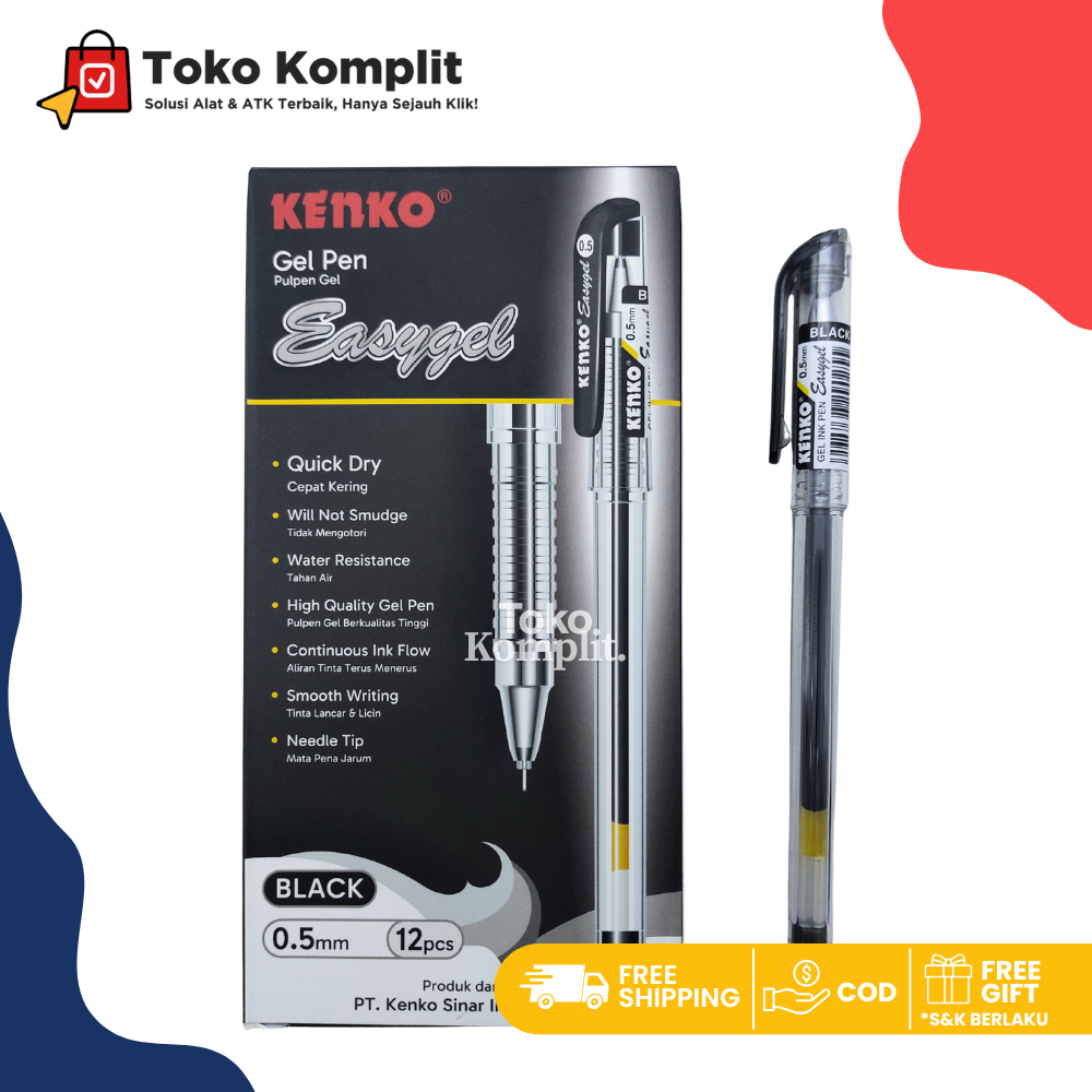 Jual Komplit - Pena Kenko Easy gel (1 BOX ISI 12 PCS) | Shopee Indonesia