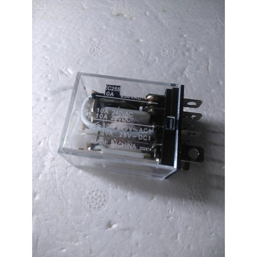 Jual relay iec255 10a 250vac 24vdc ( 24volt ) | Shopee Indonesia