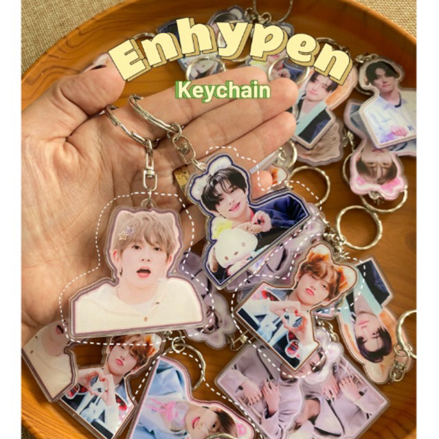 Jual keychain akrilik enhyp-en jungwon sunghoon heeseung ni-ki jay jake ...