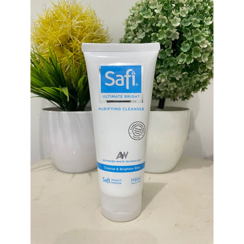 Jual SAFI Ultimate Bright Purifying Cleanser 100g | Shopee Indonesia