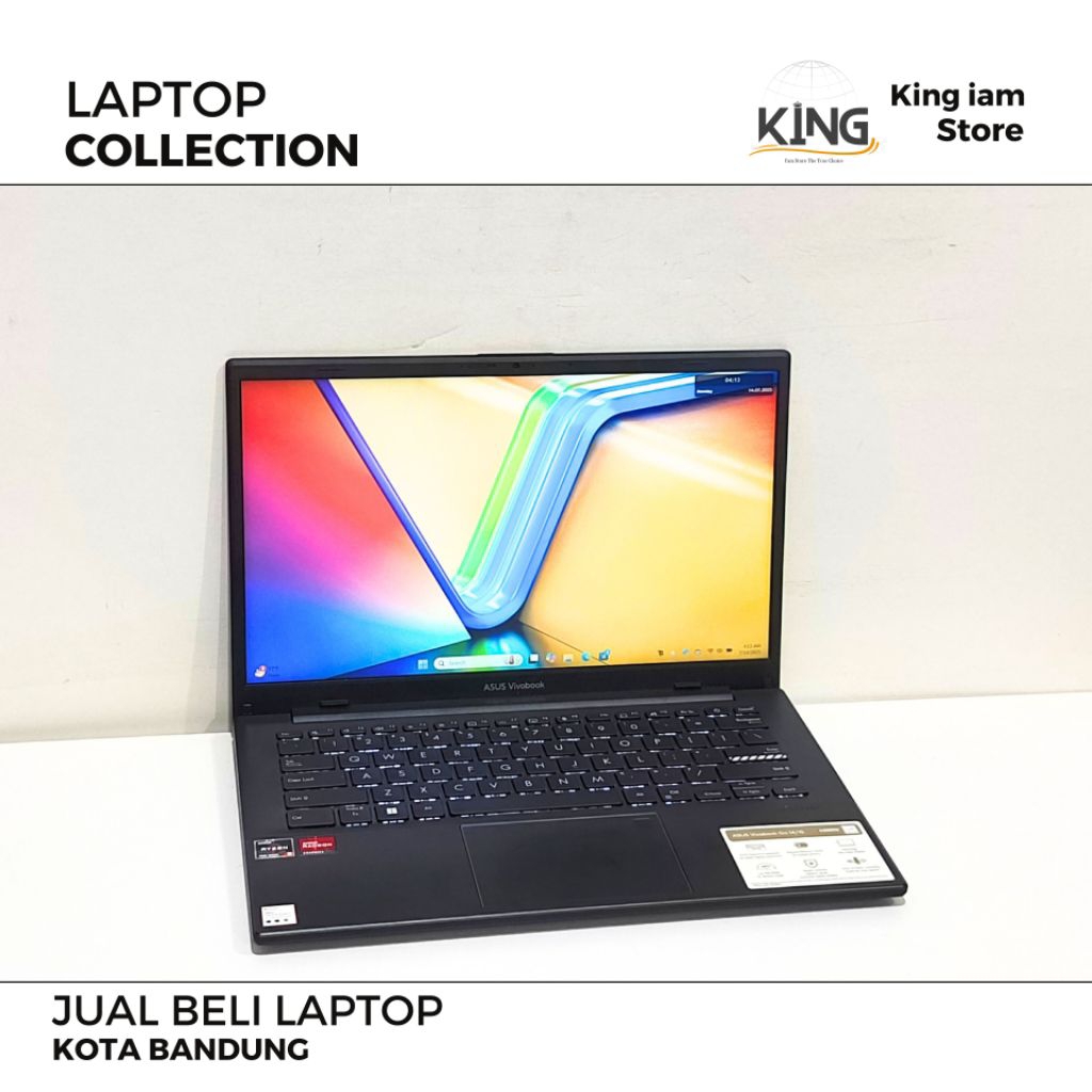 Jual ASUS VIVOBOOK GO 14 E1404FA RYZEN 3 7320U RAM 8GB LPDDR5 SSD 256GB ...