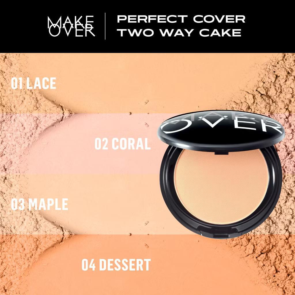 Jual [BPOM] MAKE OVER Perfect Cover Two Way Cake SPF15 12g | EXP 2027 ...
