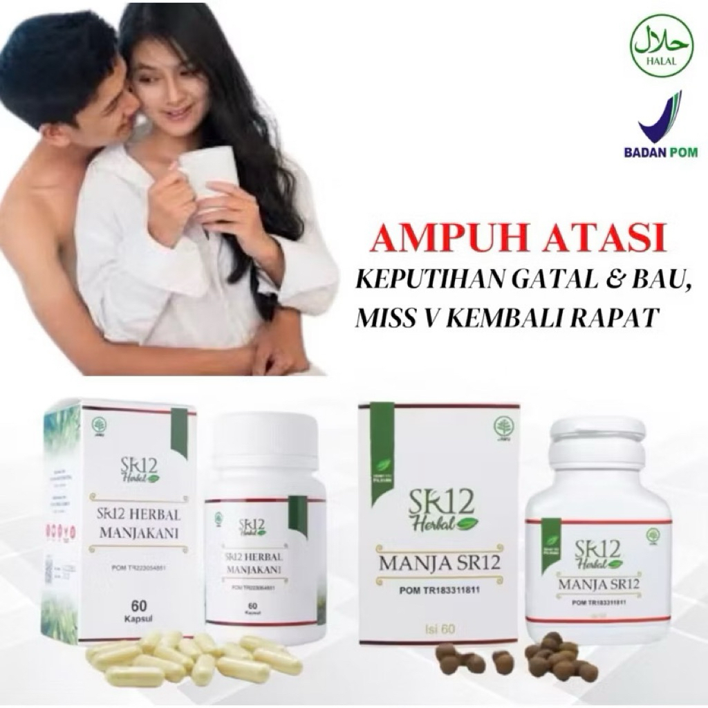 Jual Manjakani SR12 Obat Keputihan Miss V Rapet Keset Original Paling ...