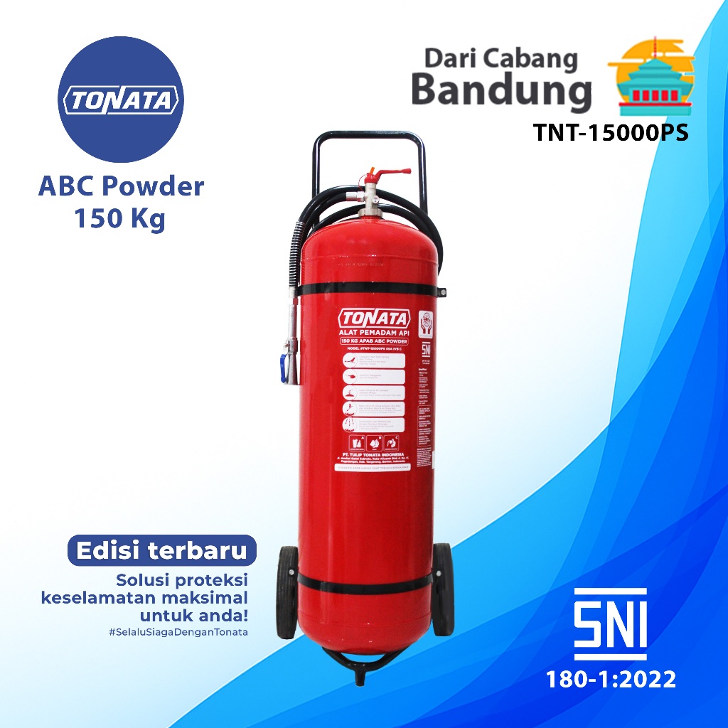 Jual APAR APAB 150 KG Bubuk ABC Powder TONATA / Set Komplit | Shopee ...