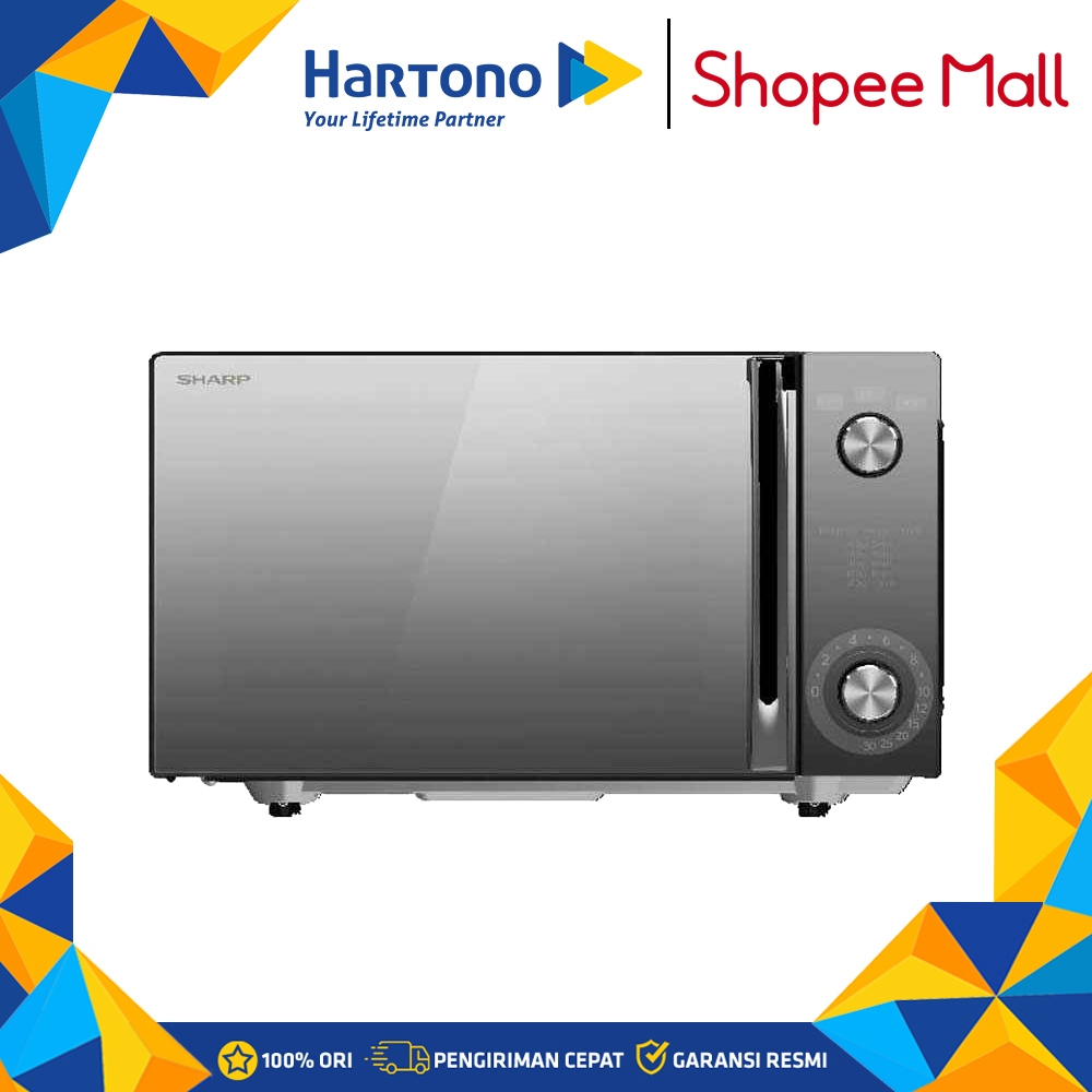 Jual Sharp Flatbed Countertop Microwave R-220MFB-BK | Shopee Indonesia