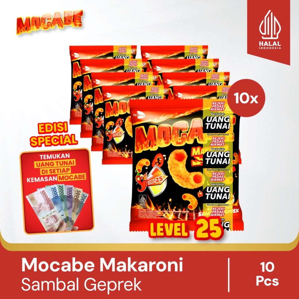 Jual Mocabe - Sambal Geprek - Small Pack - 1 renceng (10 pcs ) - 24gr ...