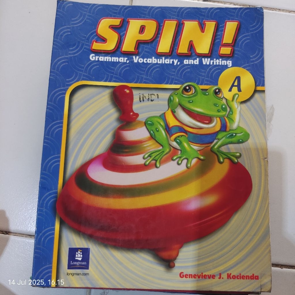 Jual BUKU SPIN GRAMMAR VOCABULARY AND WRITING A ORIGINAL | Shopee Indonesia