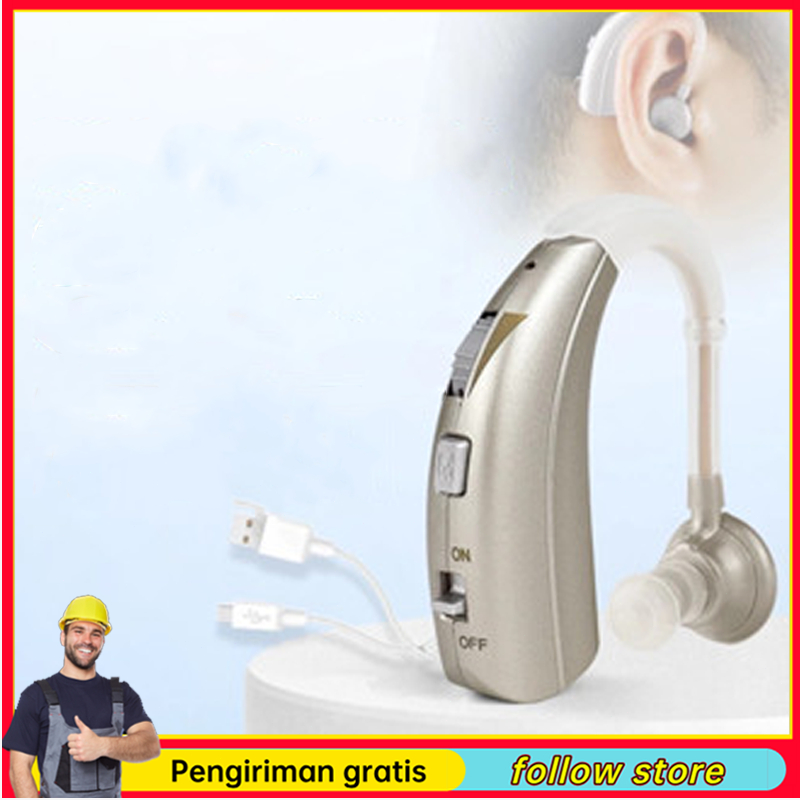 Jual Alat Bantu Dengar asli rechargeable digital alat pendengaran ...