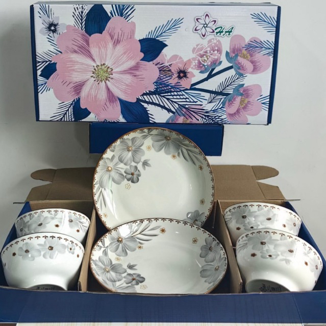 Jual SET MANGKOK KERAMIK , SET PIRING KERAMIK | Shopee Indonesia