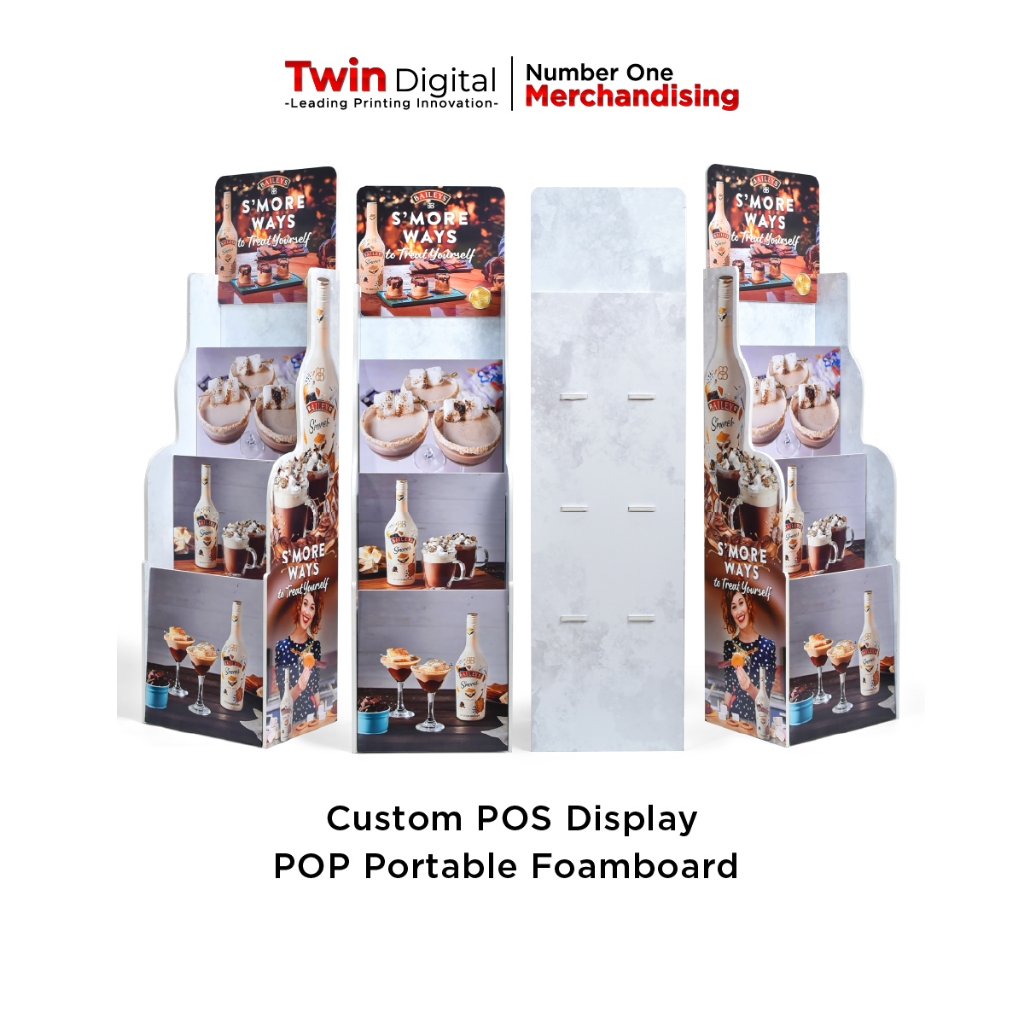 Jual Twindigital Custom POS Display Foam Rack Portable - Cetak POP Rak ...