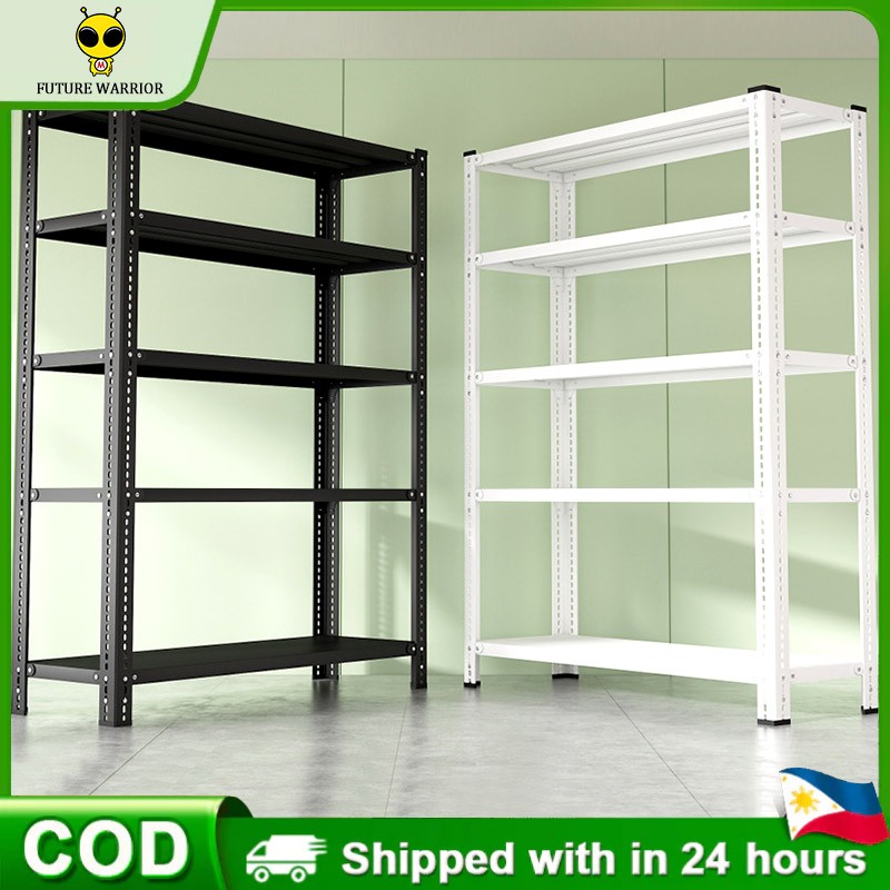 Jual 100% Metal Rack 5/6Layer Steel Rack Adjustable Rack Organizer ...