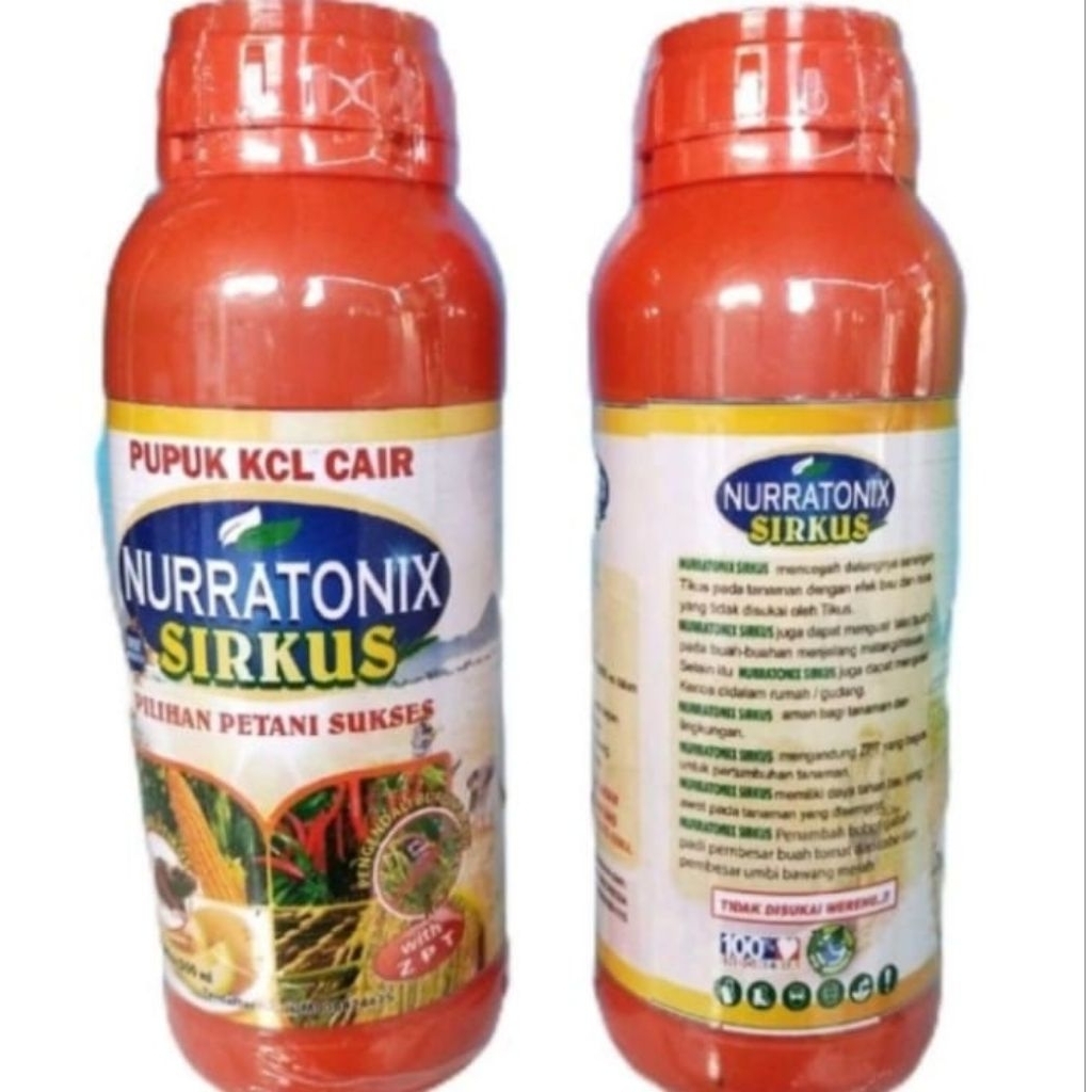 Jual Sirkus Nurratonix 500 ml, Booster buah, pupuk pelebat buah ...