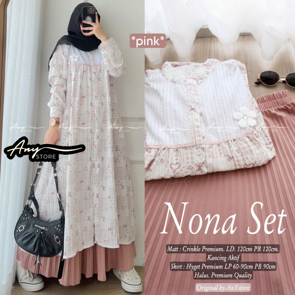 Jual Nona Set Selka Set Liza Set Nella Set 11 Figha Set By Any Shopee Indonesia