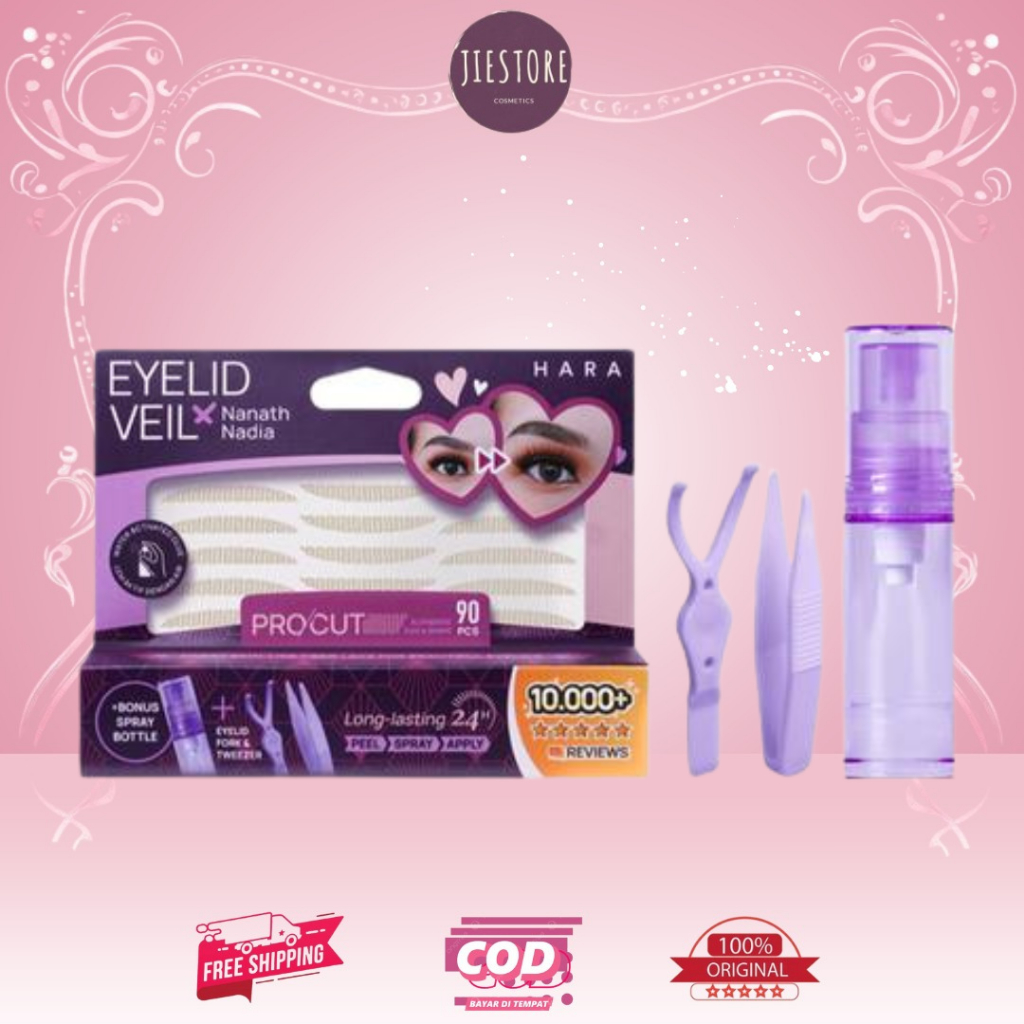 Jual Hara Haquhara Eyelid Veil X Nanath Nadia pro pack & baby pack scot ...