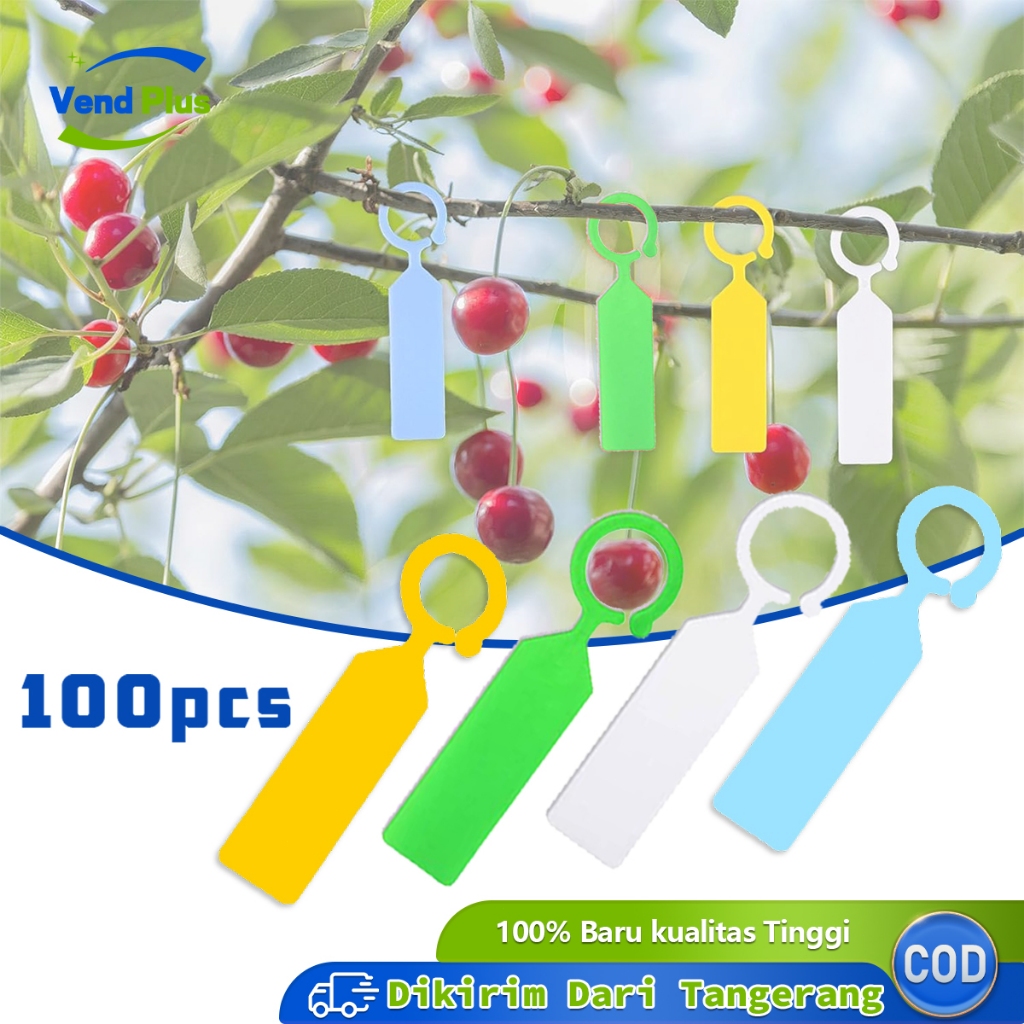 Jual 100pcs/pack Label Tanaman Gantung Penanda Nama Anti Air Name Tag Plant Marker Waterproof ...
