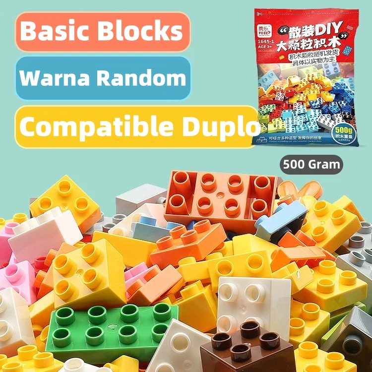 Jual Compatible Duplo Classics Feelo DIY Building Blocks Mainan Edukasi ...