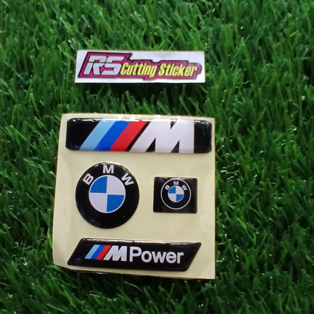 Jual Sticker Emblem BMW Set Sticker Timbul | Shopee Indonesia