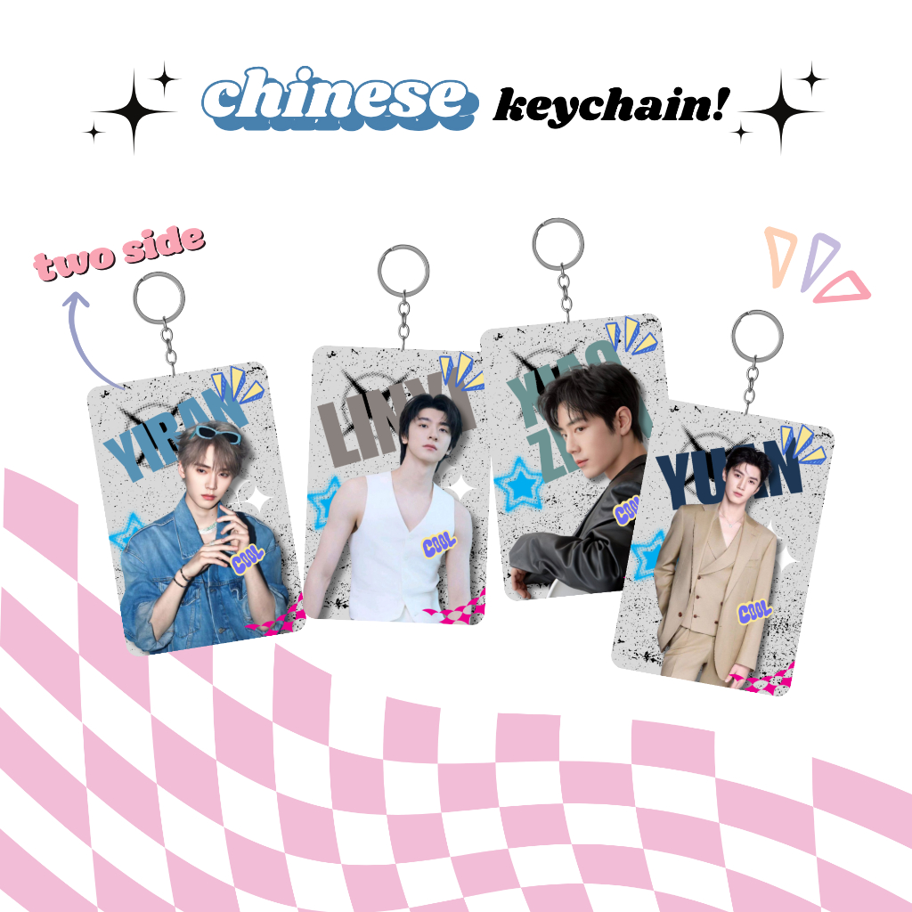 Jual GANTUNGAN KUNCI AKTOR CHINA | KEYCHAIN KEYRING ACRYLIC ACTOR ...