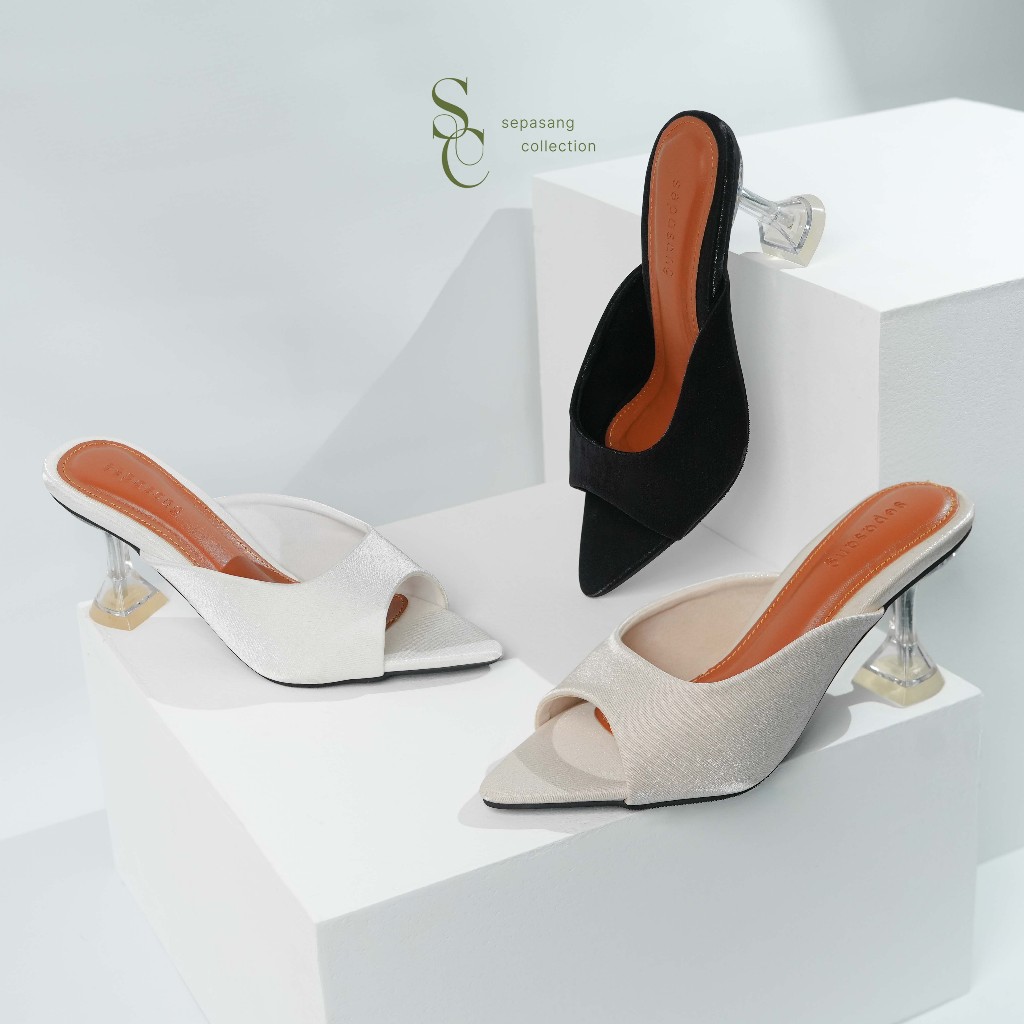 Jual SEPASANG COLLECTION Kaila Sandal Heels Wanita Hak 7 Cm | Shopee ...