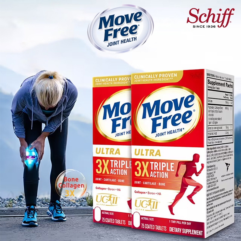 Jual Schiff Move Free Joint Health 3X Ultra Triple Action 75 Capsules ...