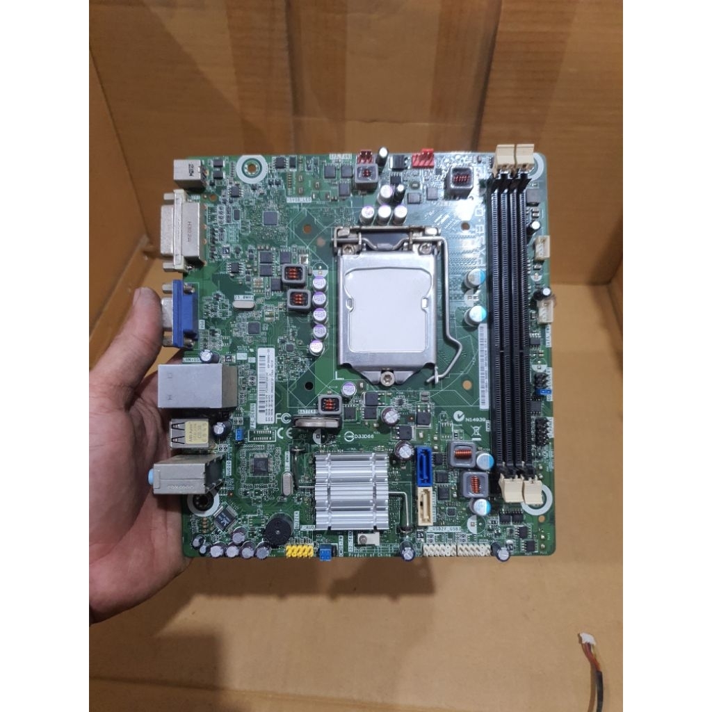 Jual mobo mini itx hp IPXS8-DM socket 1155, normal, power model pakai ...