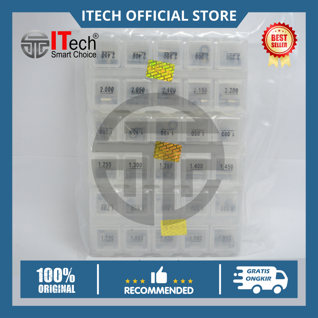 Jual NOP Shim B23 1.500-1.950 Injector Denso Adjusting Sim Ring B 23 Nozzle Injektor Mitsubishi ...