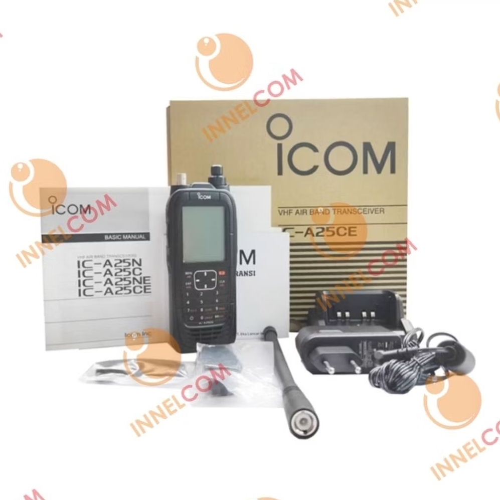 Jual ICOM IC-A25CE VHF Airband Transceiver / ICOM IC A25CE HT Airband ...