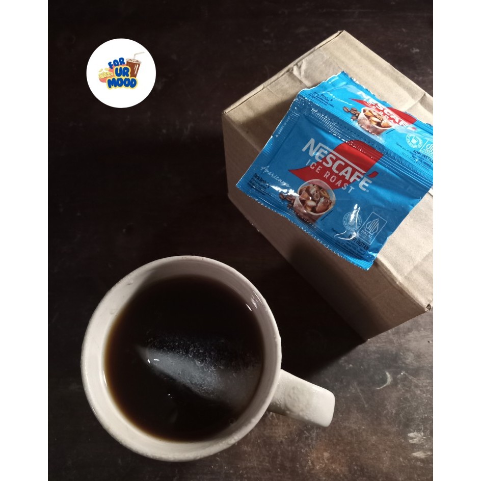 Jual Nescafe Ice Roast Sachet Kecil - 1 Renceng Isi 10 Sachet | Shopee ...