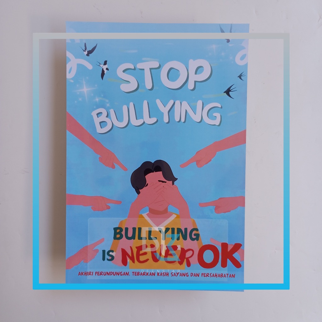 Jual Poster Stop Bullying - Edukasi Bullying is Never OK - Poster ...