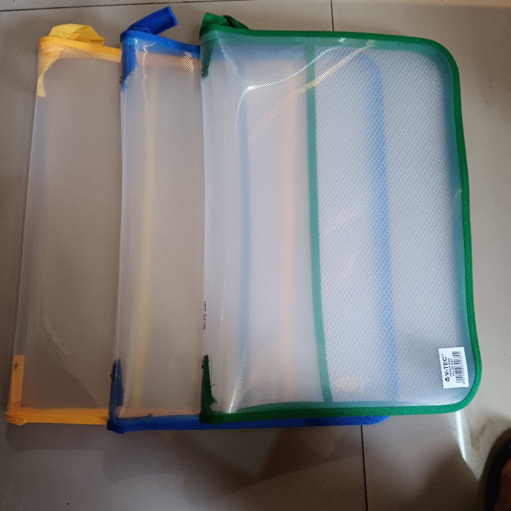 Jual Map plastik Map Zipper resleting putar | Shopee Indonesia